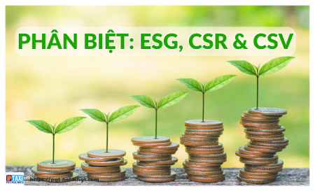 ESG, CSR & CSV - Doanh nghiệp nên chọn yếu tố nào để bước đi bền vững