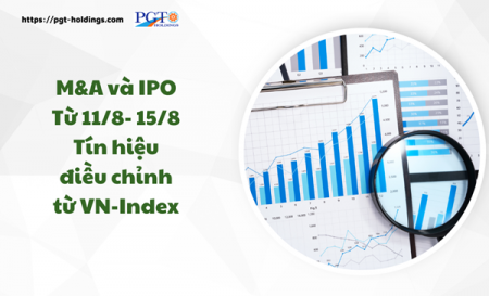M&A và IPO (Từ 11/8- 15/8): Tín hiệu điều chỉnh từ VN-Index